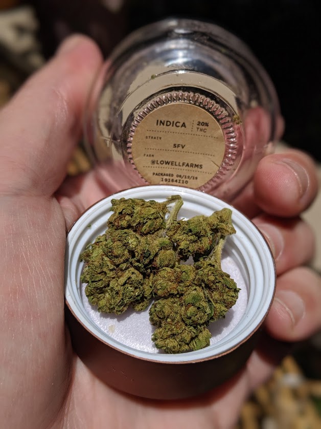 SFV from Lowell Farms | West Coast Weed Reviews