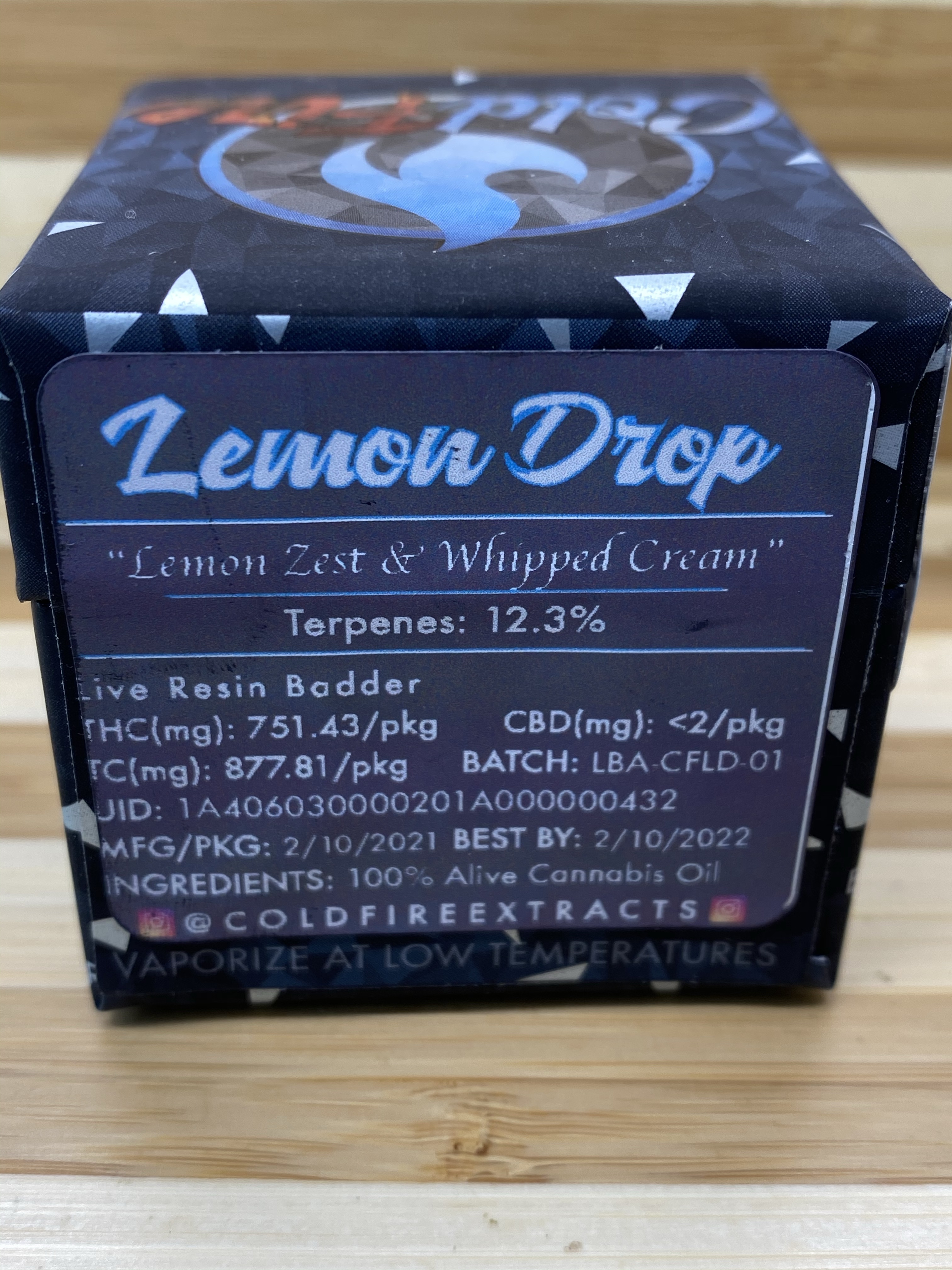 Zemon Drop by Cold Fire Extracts | West Coast Weed Reviews