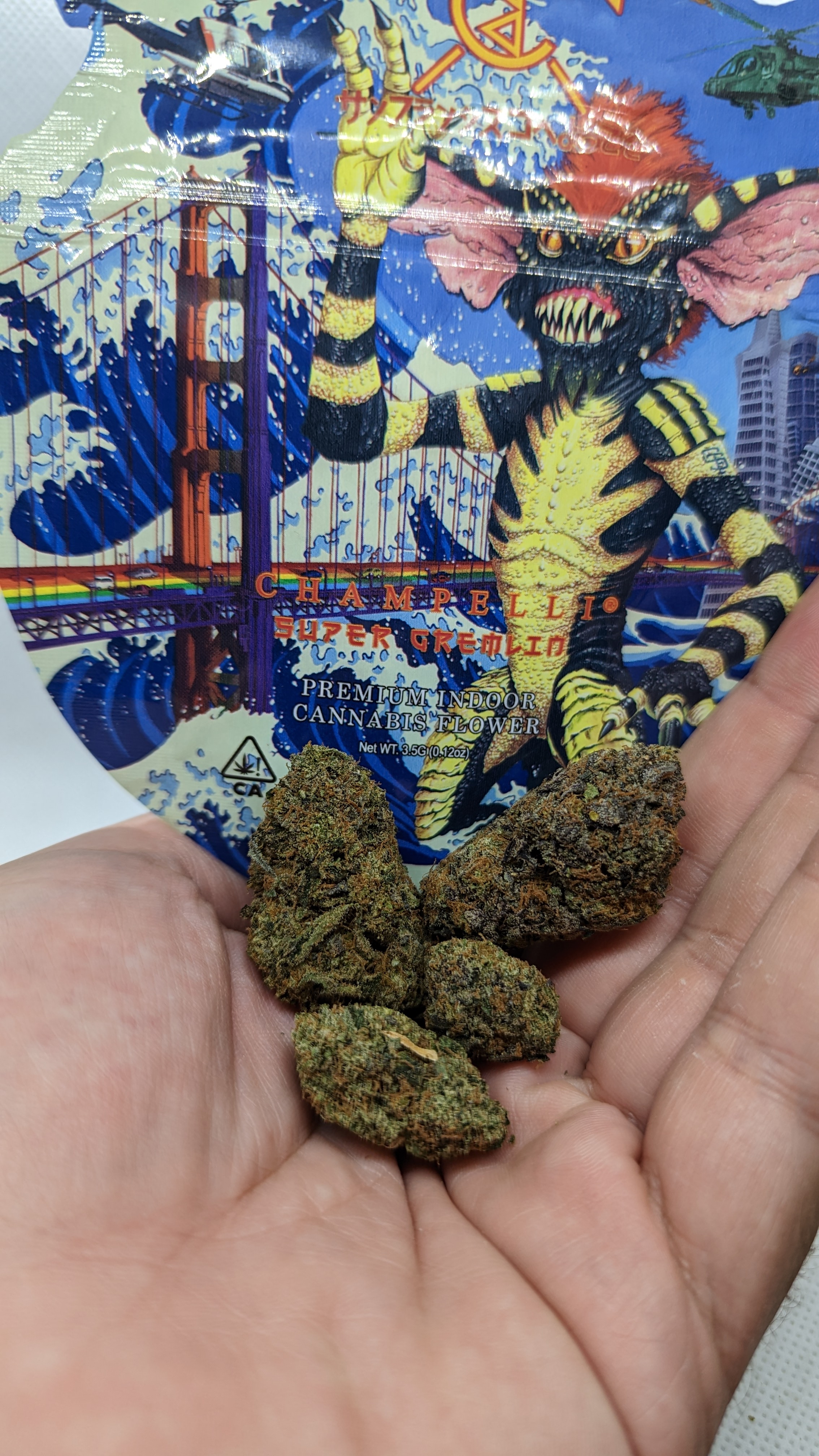 Super Gremlin from Champelli | West Coast Weed Reviews